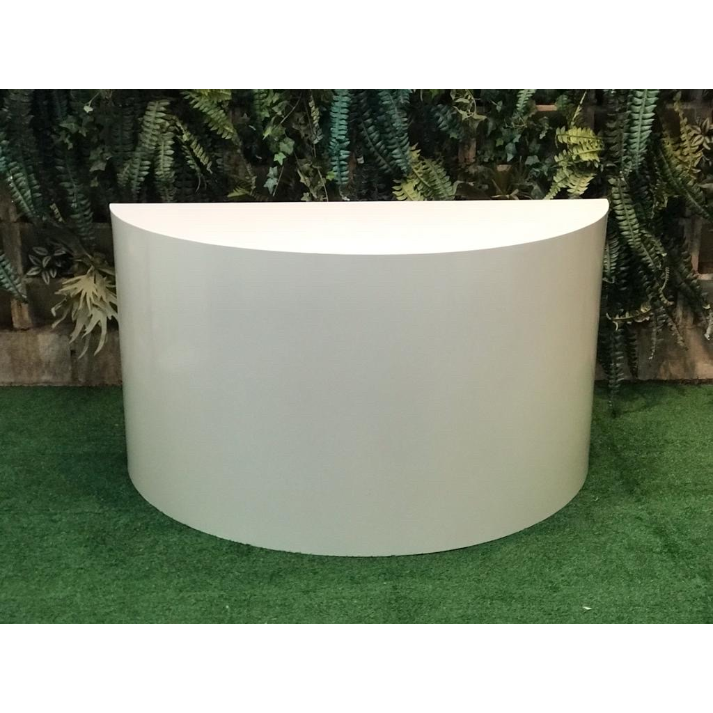 MESA BALCAO MEIA LUA 1.40 X 0.60 x 0.80(COR DA DEFINIR)