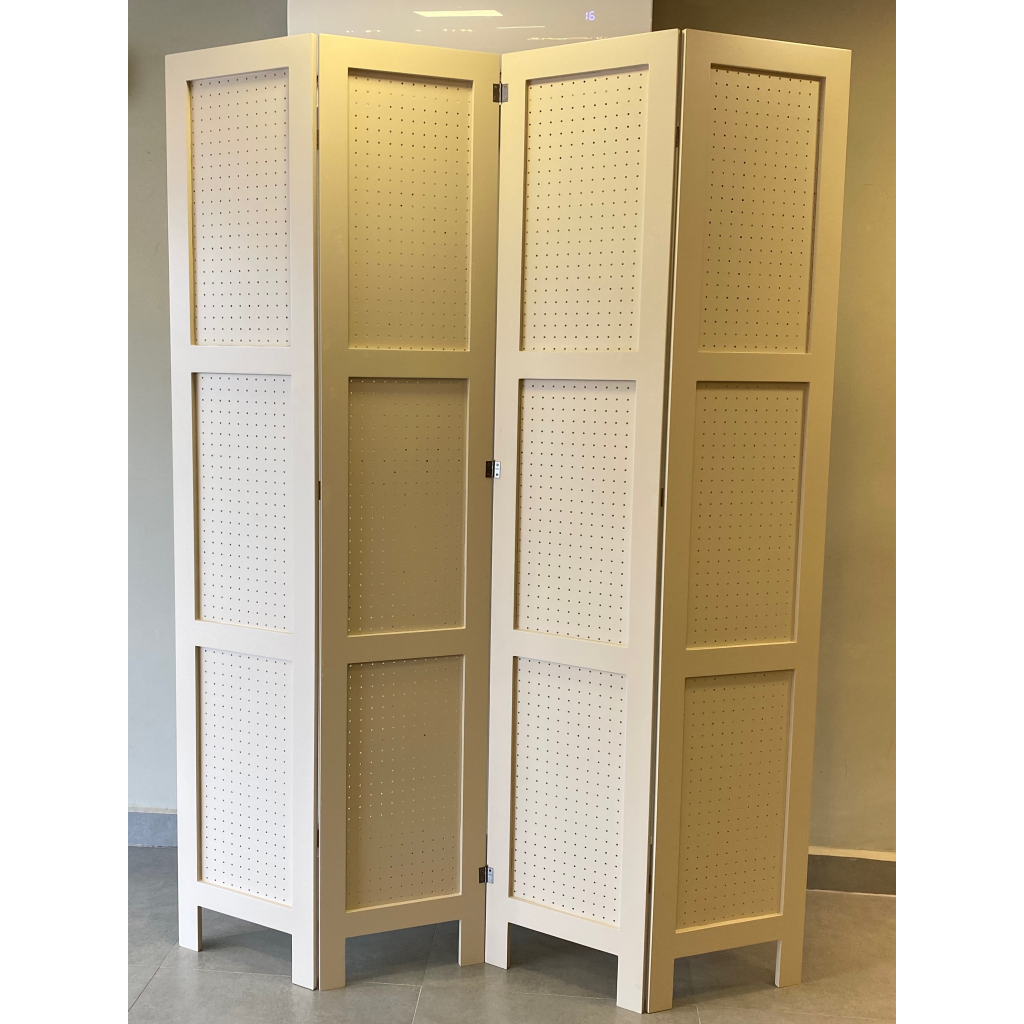 Biombo Laca Bege | Selecto Locações