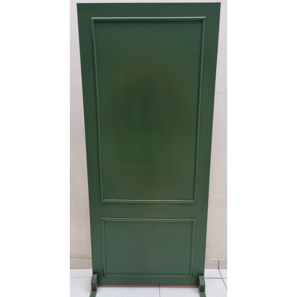 Painel Boiserie Modelo Clássico Verde Oliva | Selecto Locações