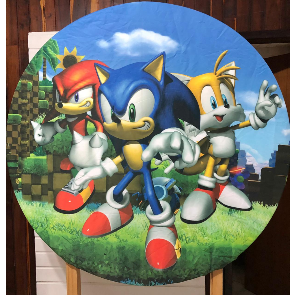 Capa para painel redondo Sonic