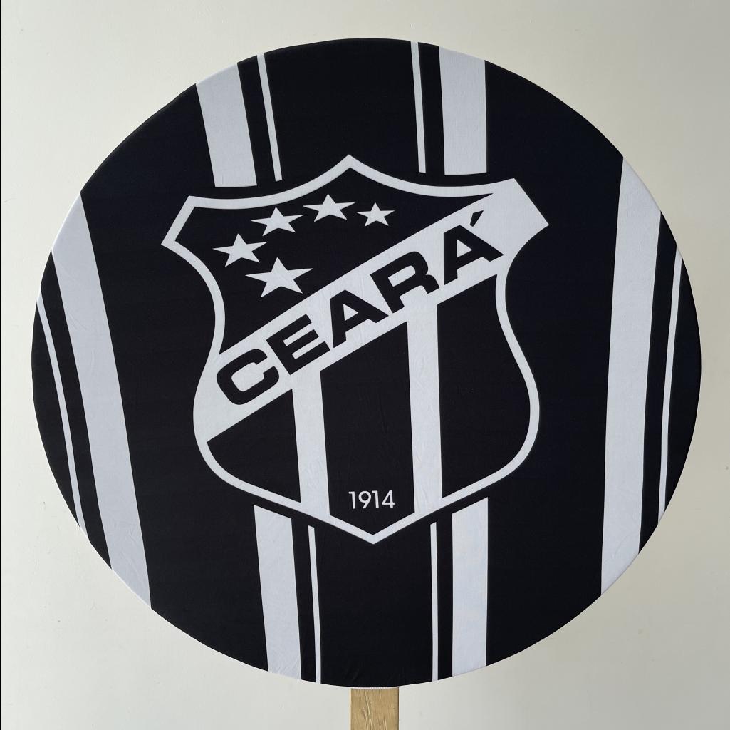 Capa Time Ceará painel redondo 80cm
