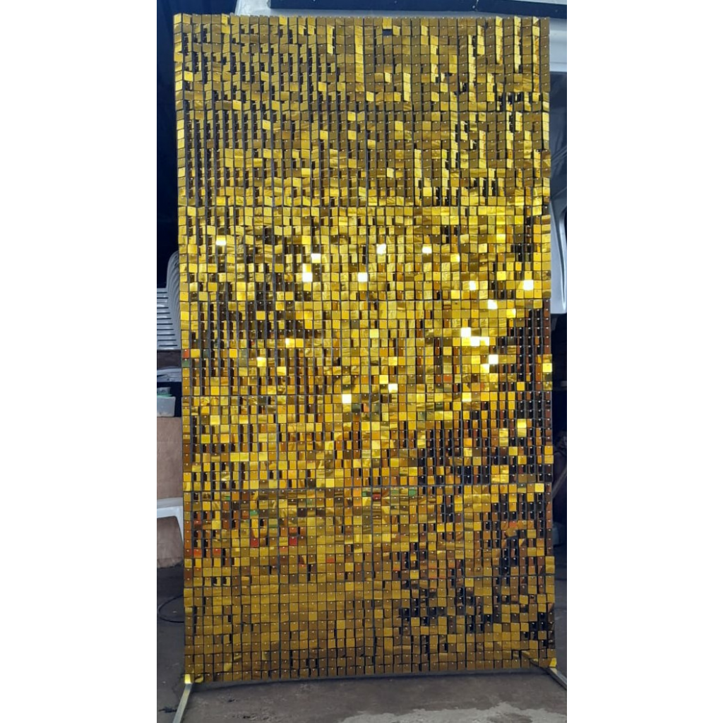 Painel Shine / Shimmer wall dourado