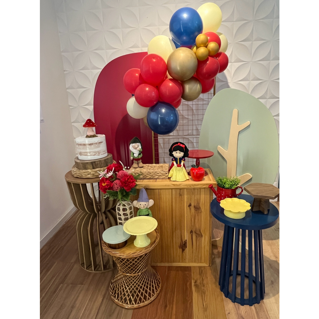 Kit Pegue e Monte Branca de Neve Rústico