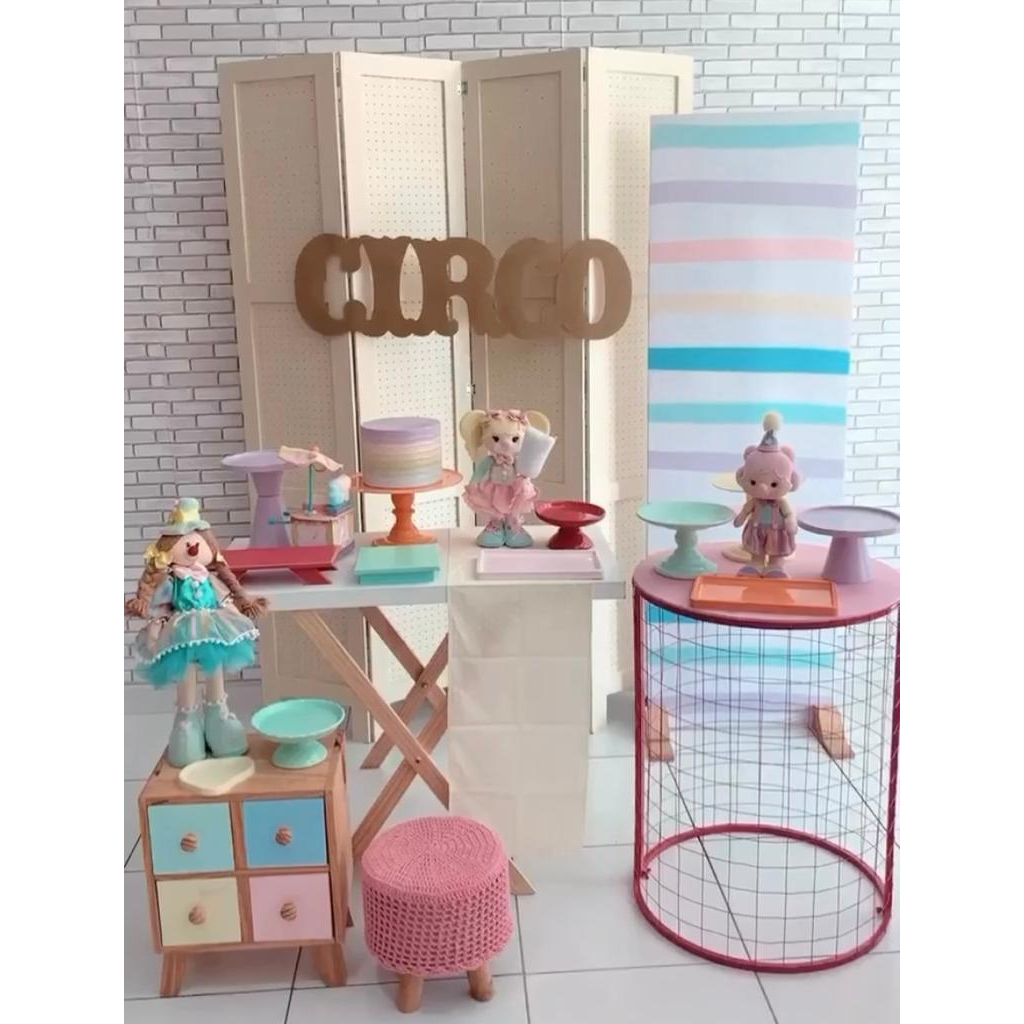 Kit Pegue e Monte Circo Candy Color