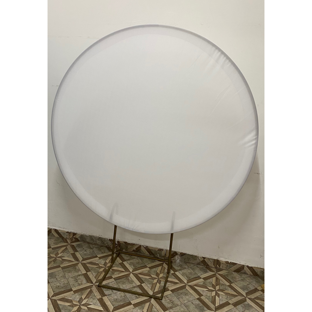 PAINEL LISO BRANCO (SUBLIMADO REDONDO )