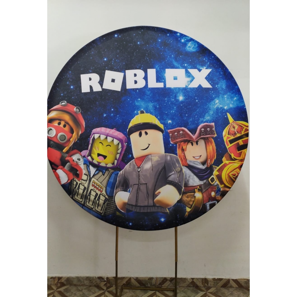 PAINEL ROBLOX (SUBLIMADO REDONDO )