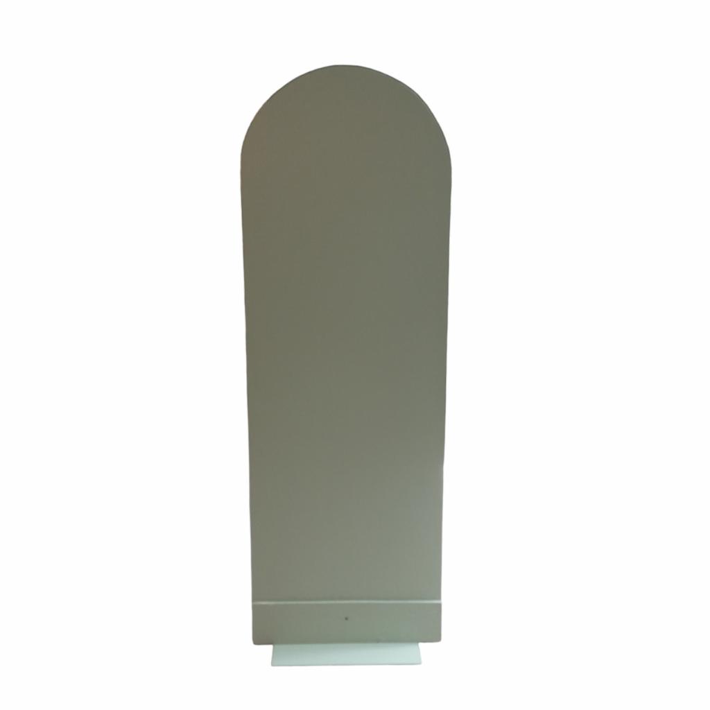 PAINEL OVAL VERDE CELADON/ BRANCO P (30/ branco)