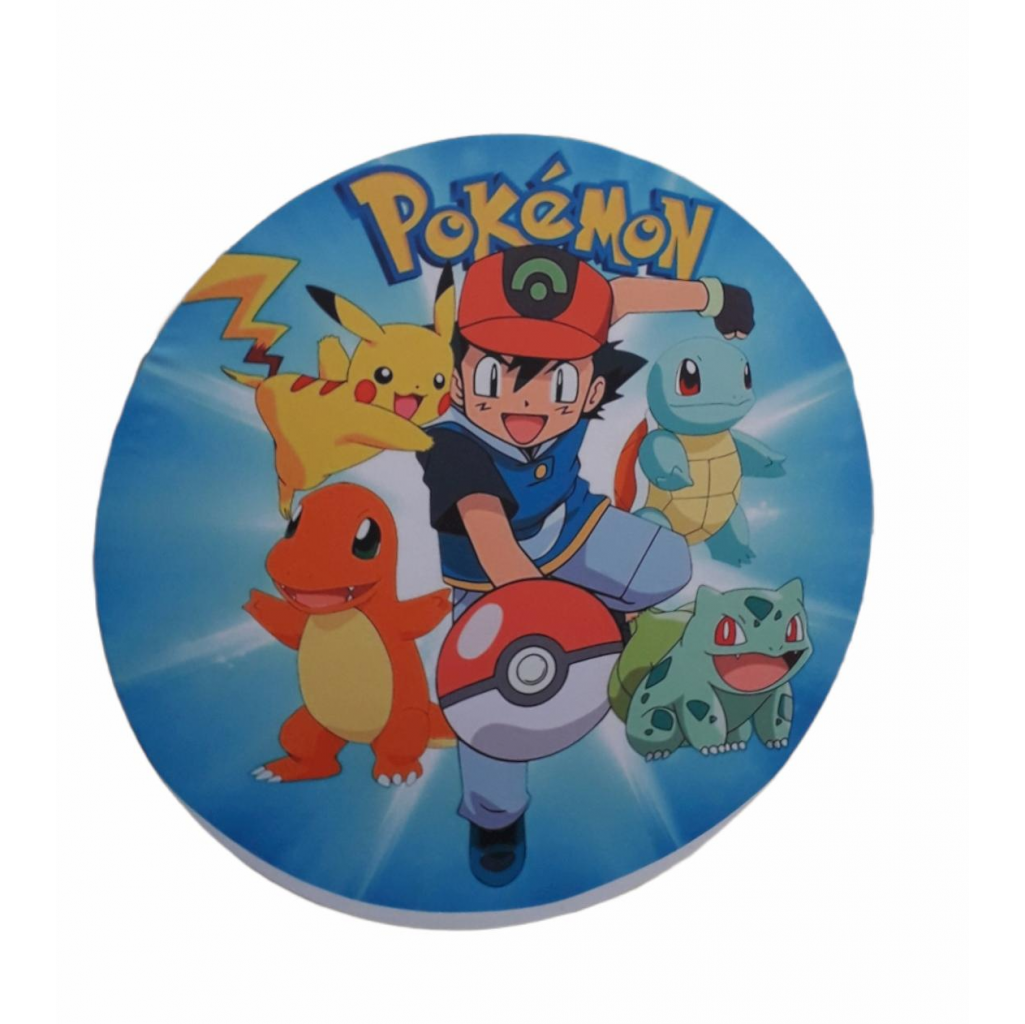 PAINEL REDONDO POKEMON