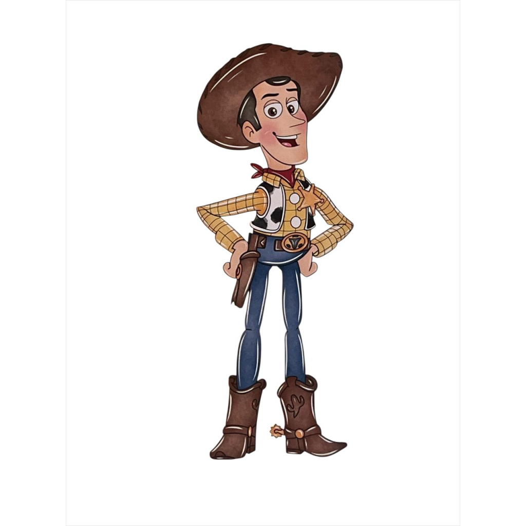 PVC WOODY TOY STORY