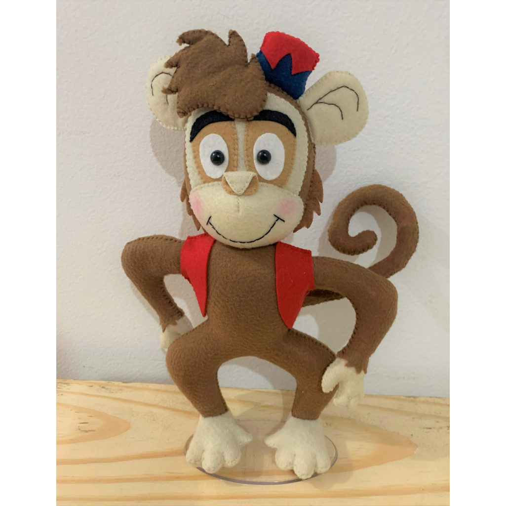 Macaco Abu de Feltro (Aladdin)
