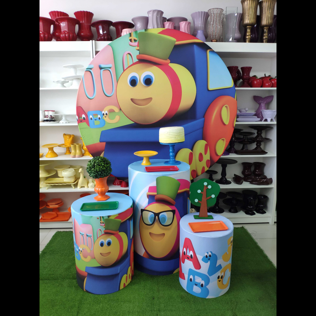 Kit Pegue e Monte Essencial - Bob o Trem