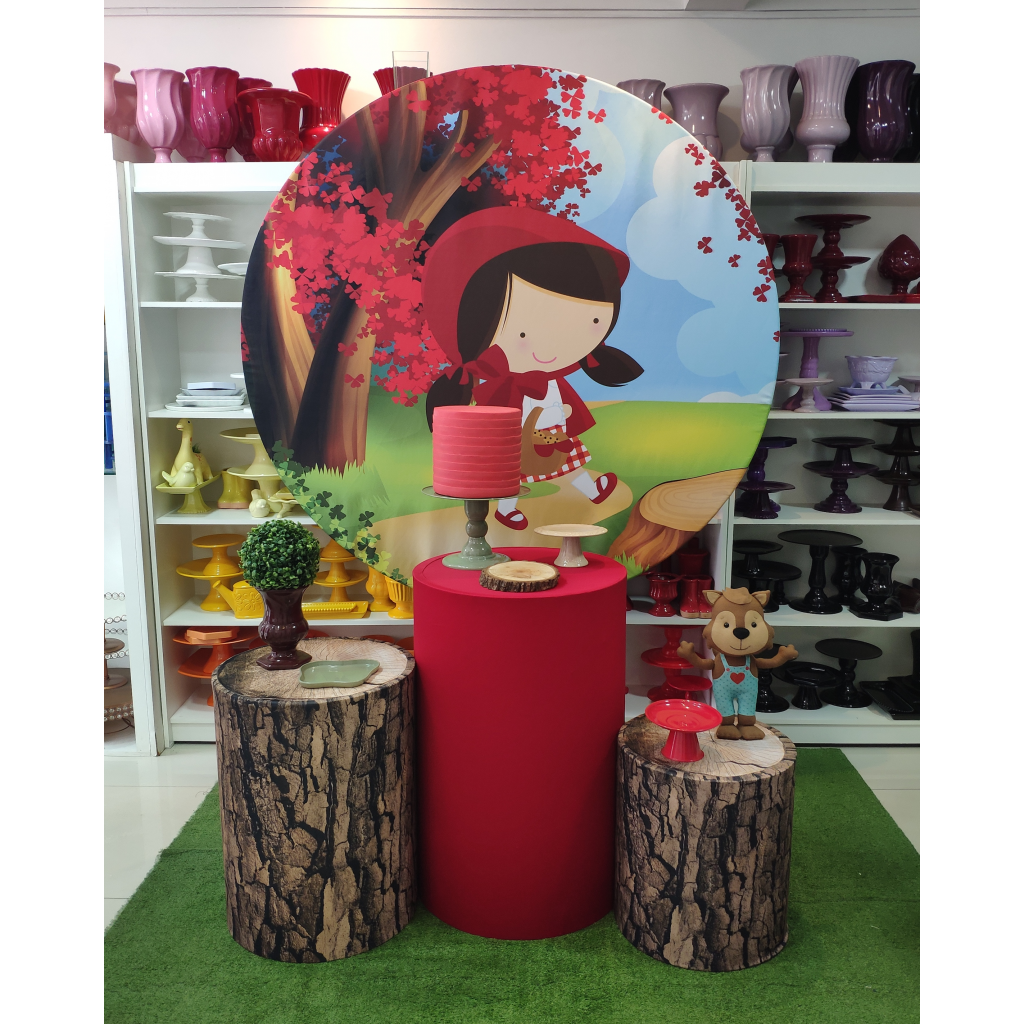 Kit Pegue e Monte Essencial - Chapeuzinho Vermelho