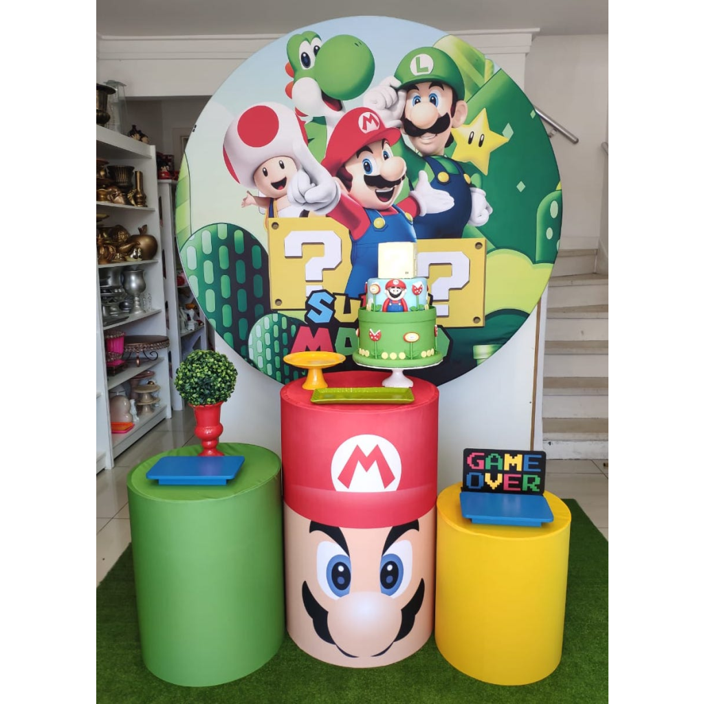 Kit Pegue e Monte Essencial - Super Mario Bros