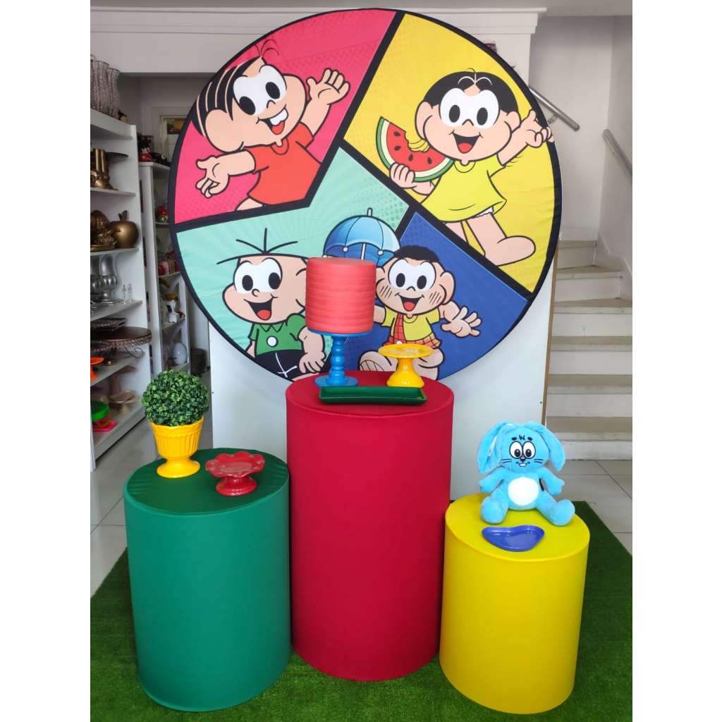 Kit Pegue e Monte Essencial - Turma da Mônica