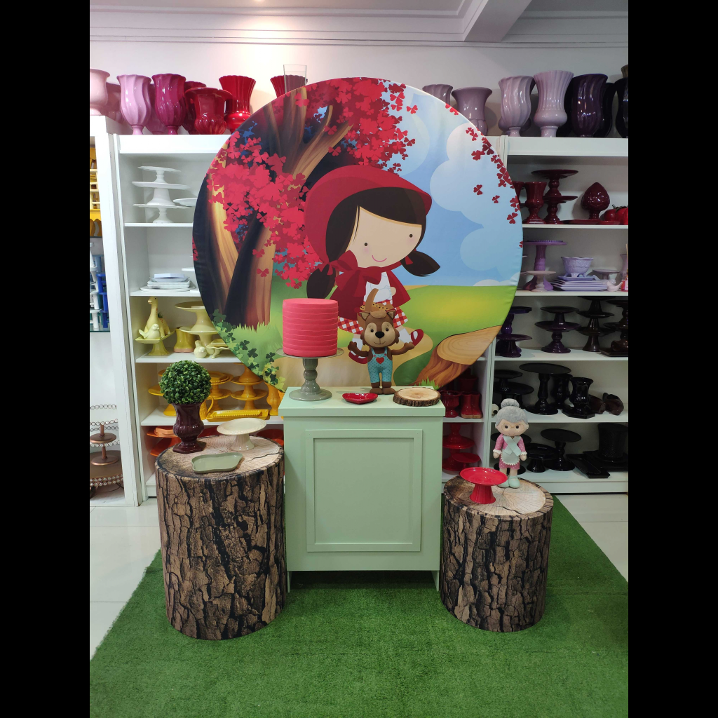 Kit Pegue e Monte Plus - Chapeuzinho Vermelho