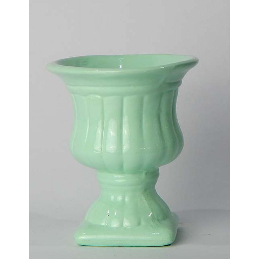 VASO ROMANO MINI VERDE CLARO