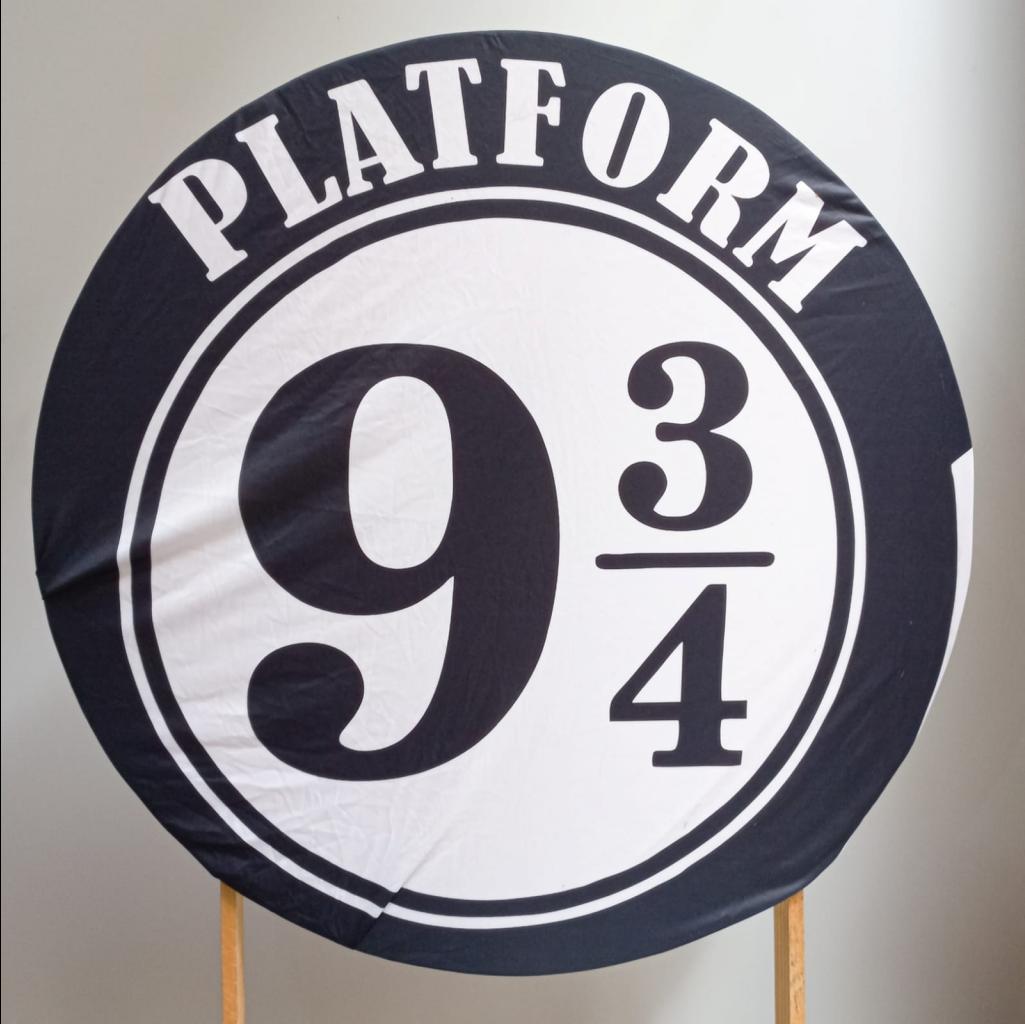 CAPA PAINEL PLATAFORMA 9 3/4 HARRY POTTER 90CM DM
