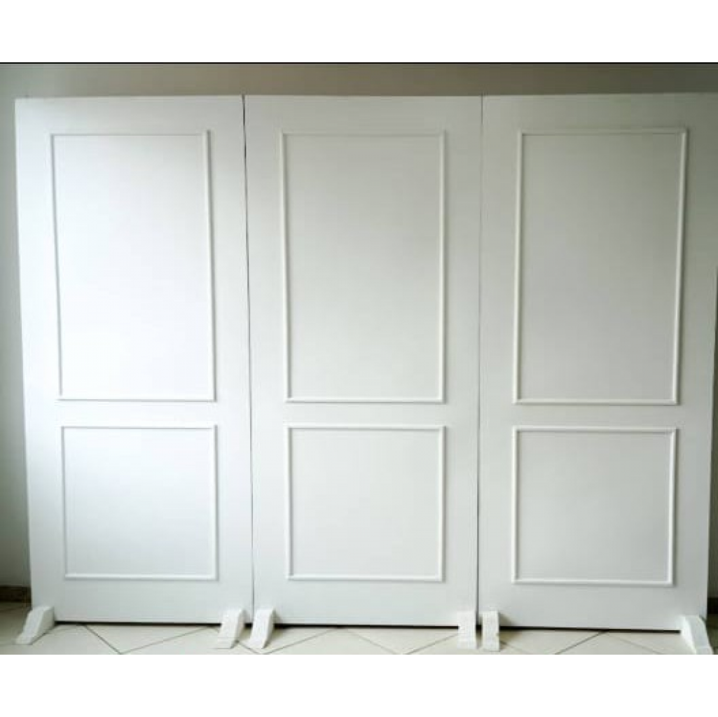 Painel Branco Boiserie (1 folha de 2,30x1,00 metros)