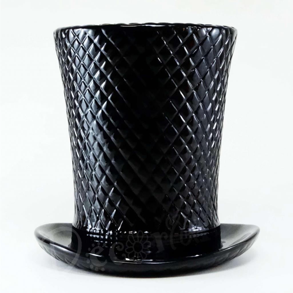 CARTOLA CERÂMICA PRETA