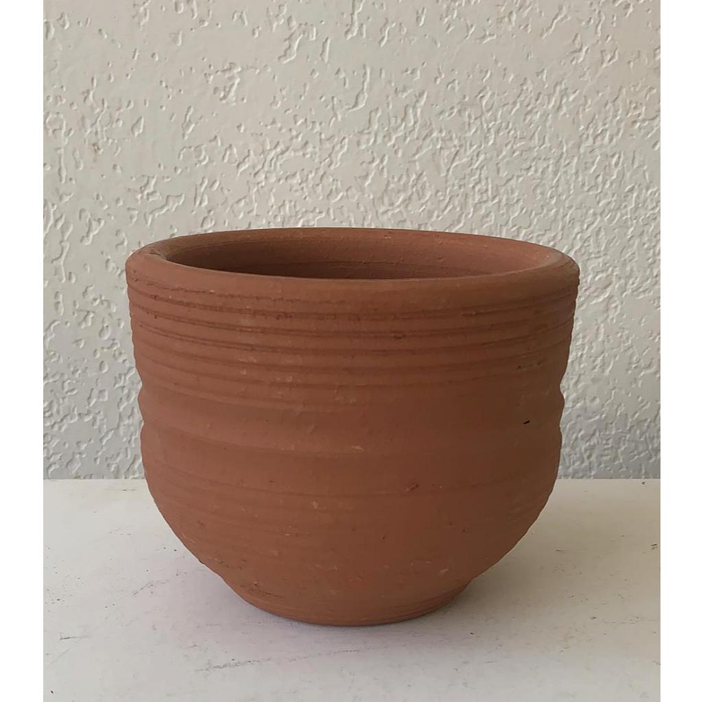 VASO RUSTICO DE BARRO