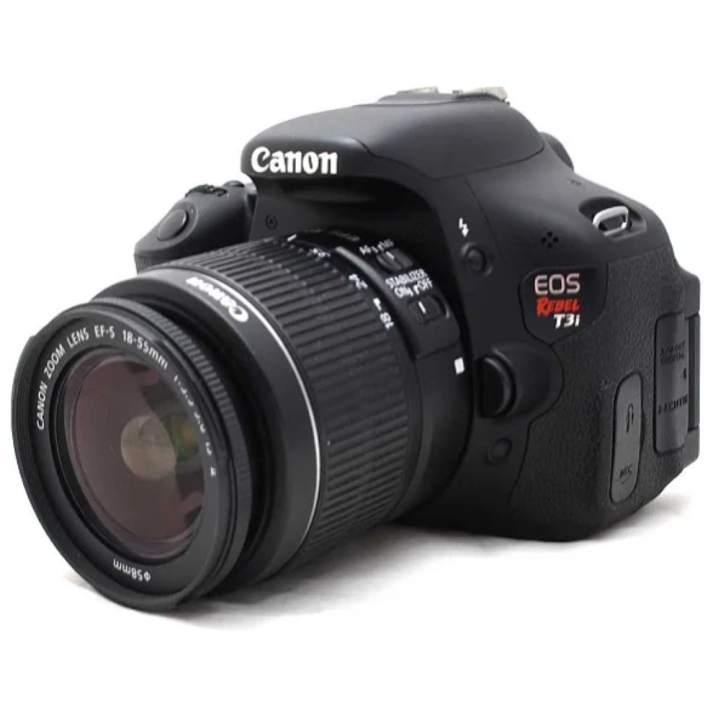 Câmera Canon EOS Rebel T3i DSLR 18MP com Tela LCD Articulável ...