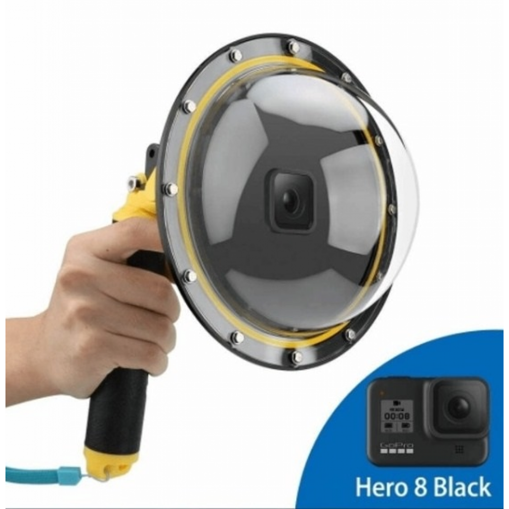 Dome Telesin para GoPro Hero 8 – Captura Dividida na Linha d’Água ...