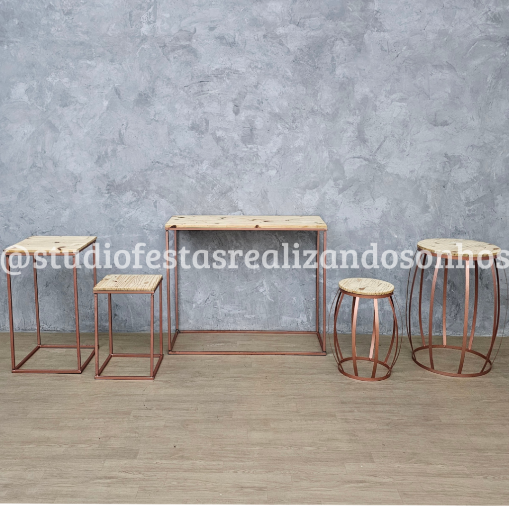 KIT DE MOVEL GARDEN ROSE GOLD 1