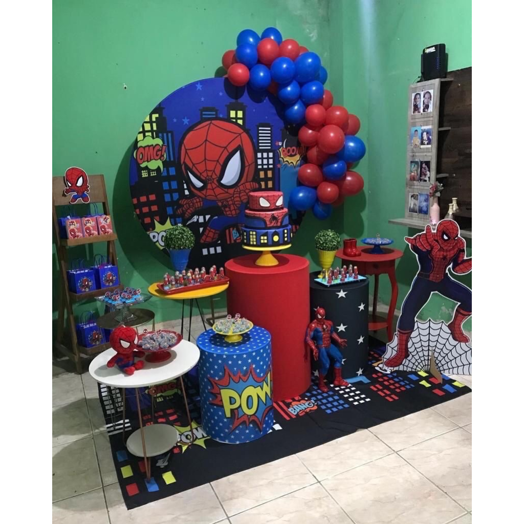 Kit Pegue e Monte Homem Aranha sem balões Kit Pegue e Monte Homem Aranha sem balões