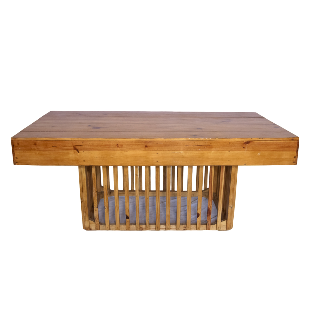 MESA RIPADA RETANGULAR