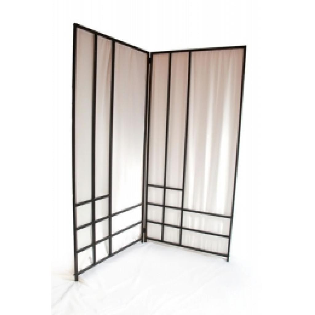 BIOMBO METALICO FOLHA 1,00METRO X 2,20METRO ALTURA - NÃO ACOMPANHA TECIDO