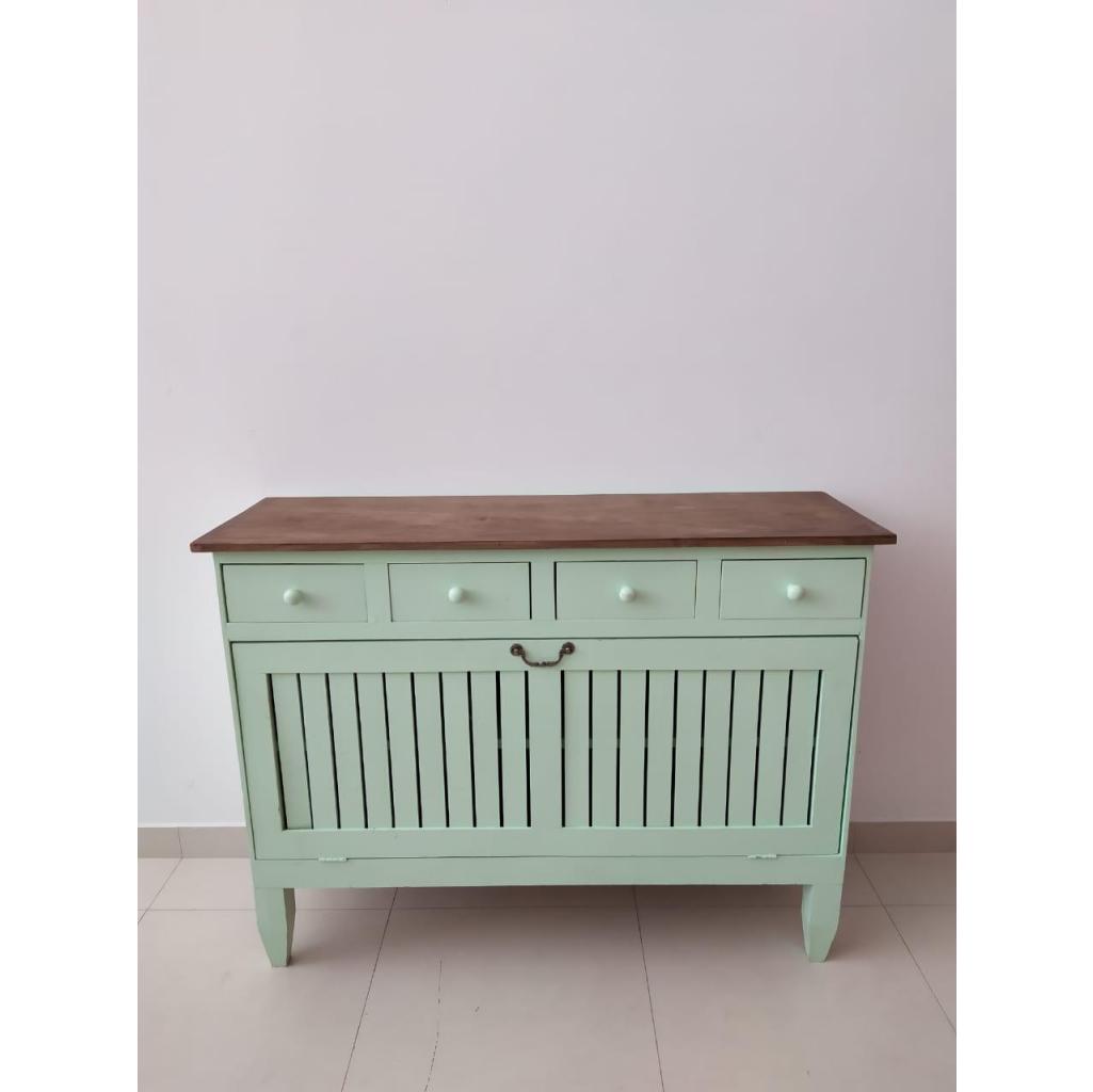 CÔMODA VERDE G - C1,20 m x L37,5 cm x A90 cm