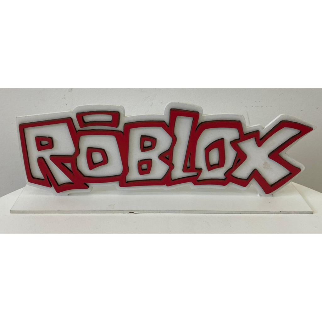 ESCRITA ROBLOX MDF - C30 X L6 X A11