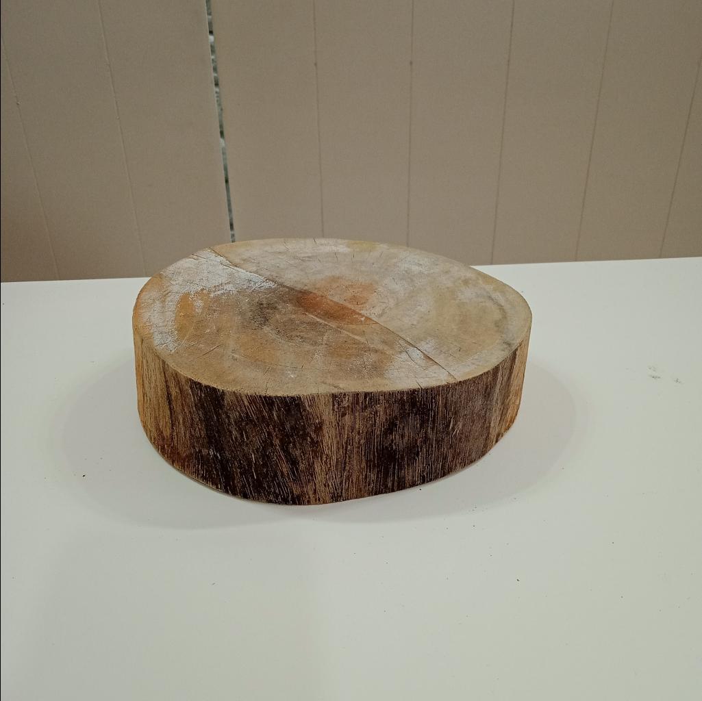 TRONCO MADEIRA CLARA M 17CM