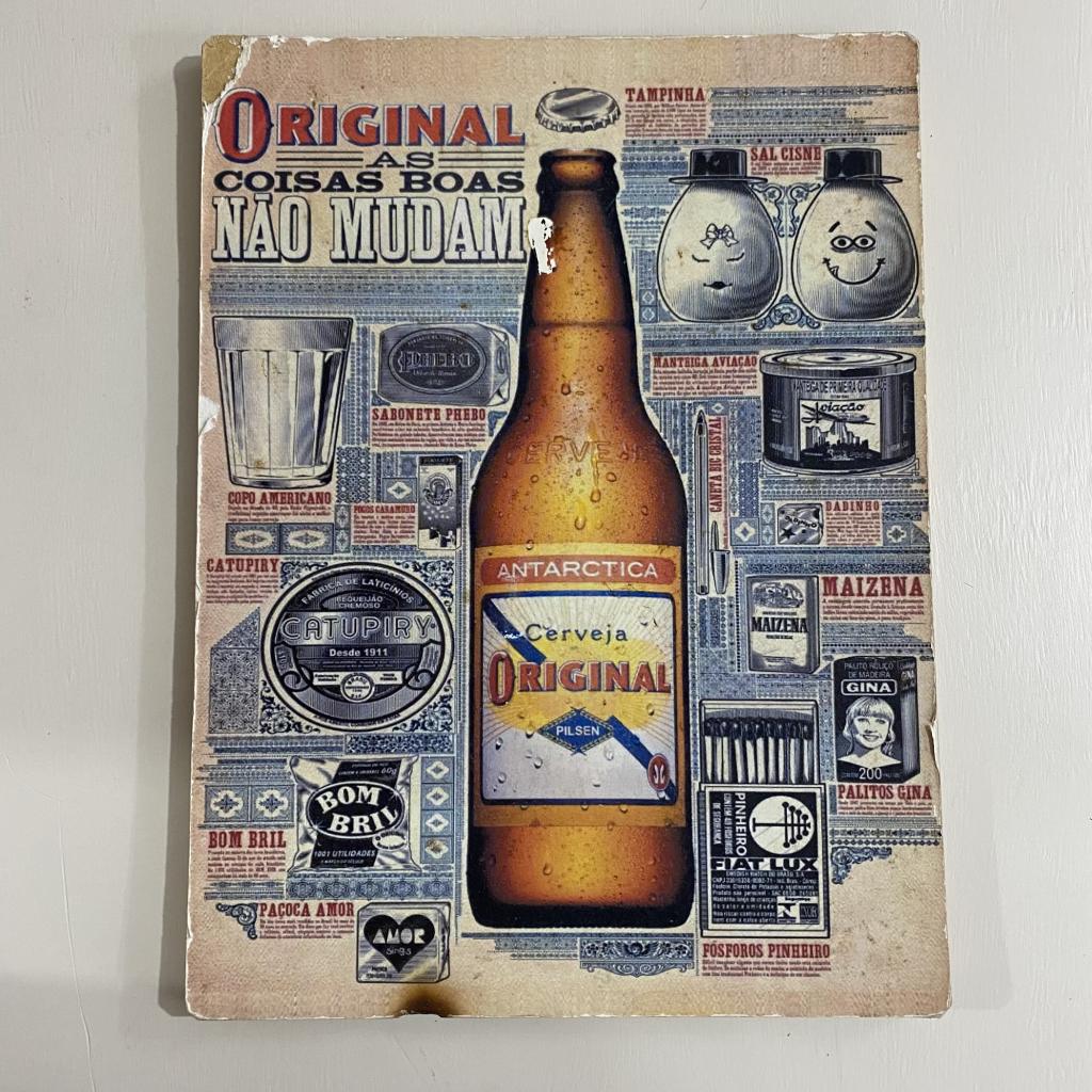 Placa bar Antarctica Original40x30 (boteco)