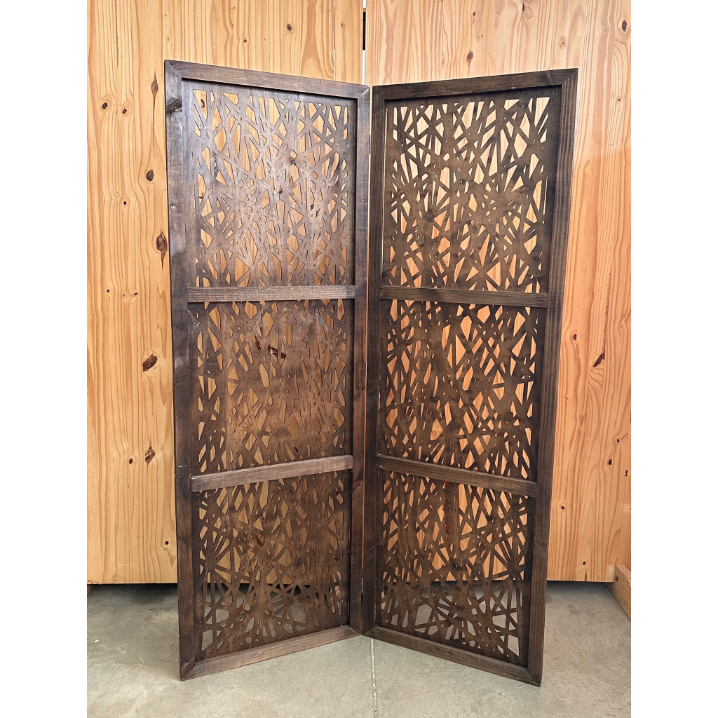 Biombo Rústico Treliça