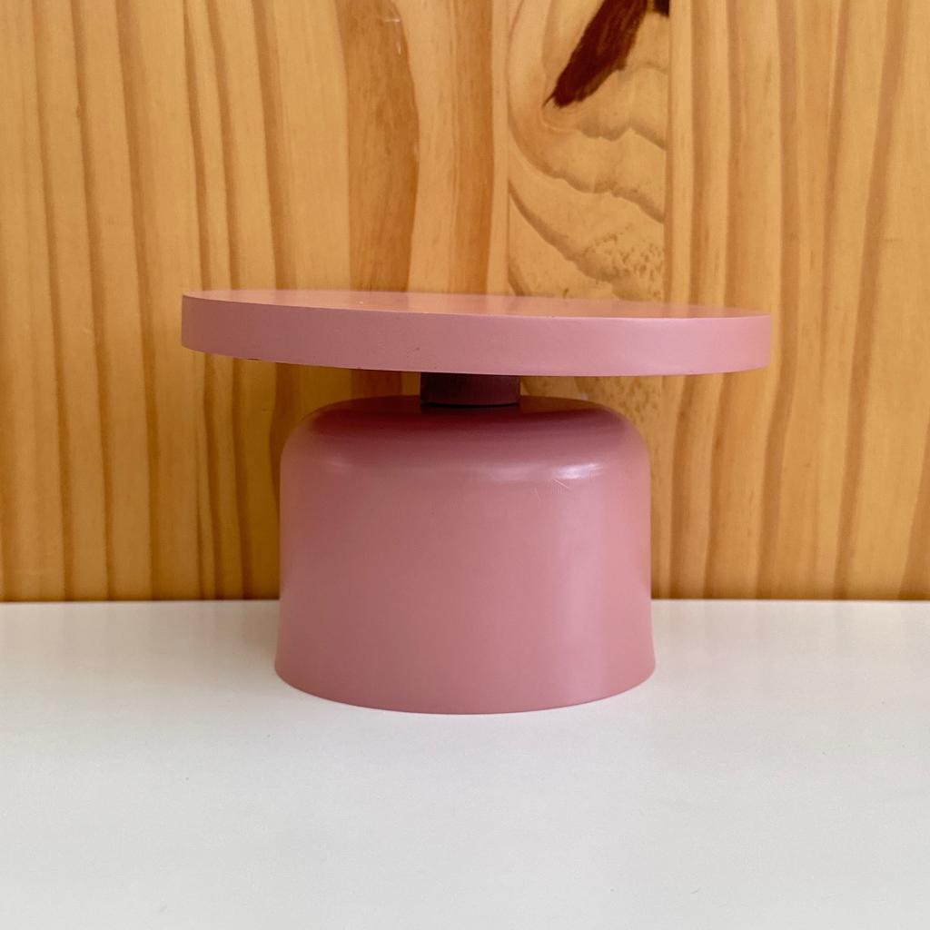 Boleira Mush Rosa Chá P