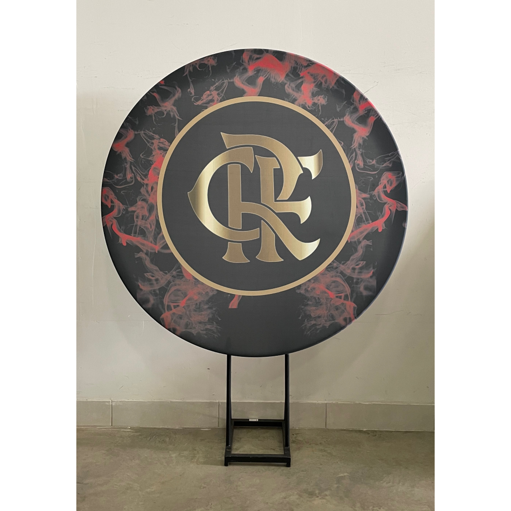 Capa Painel Tecido Flamengo