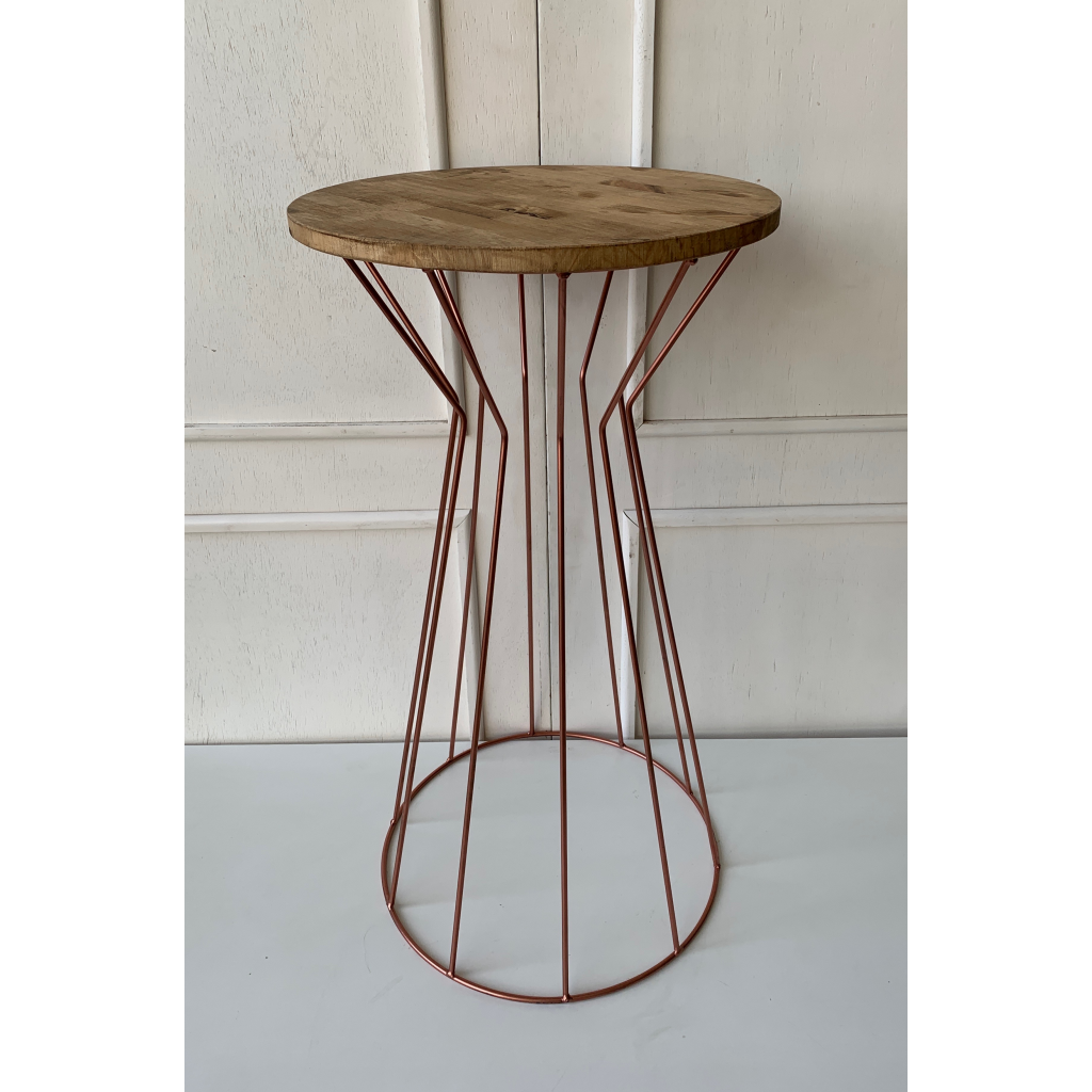 Mesa Triângulo Red Rosê G