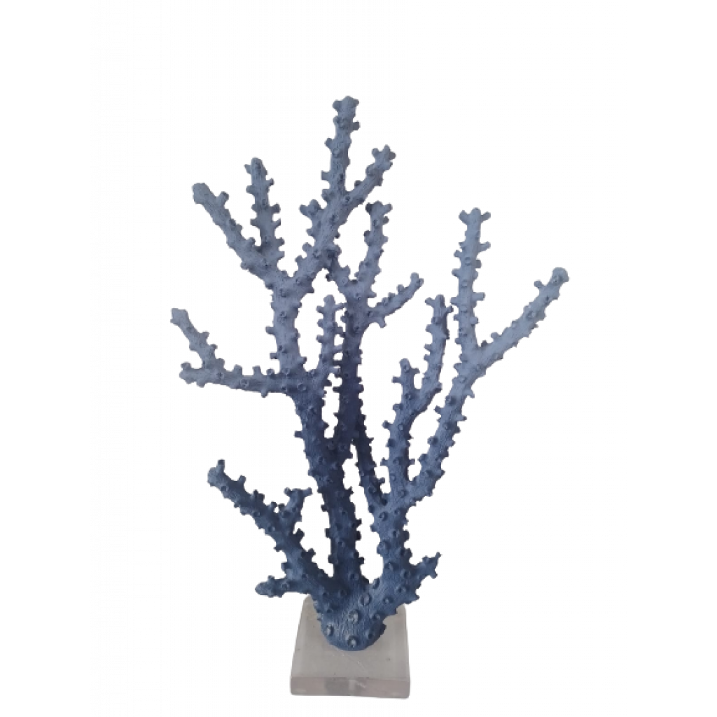 ADORNO CORAL AZUL DEGRADE