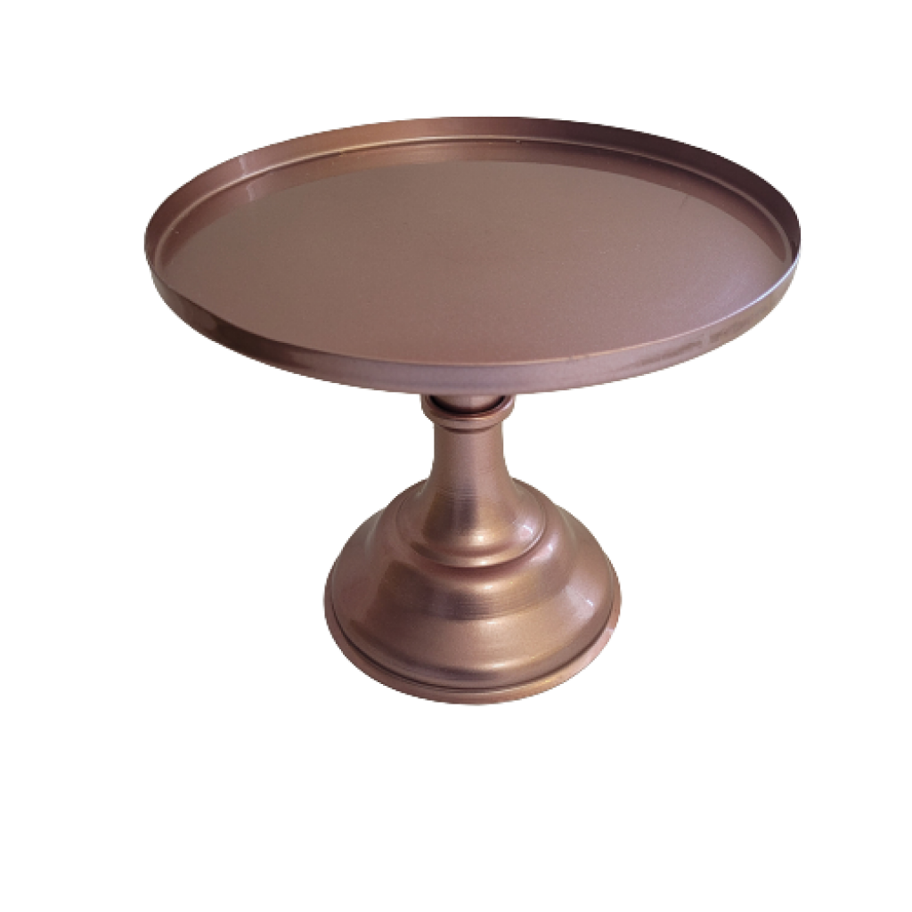 BOLEIRA DE FERRO ROSE METALICO