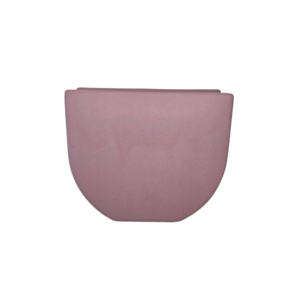 VASO CERÂMICA U ROXO