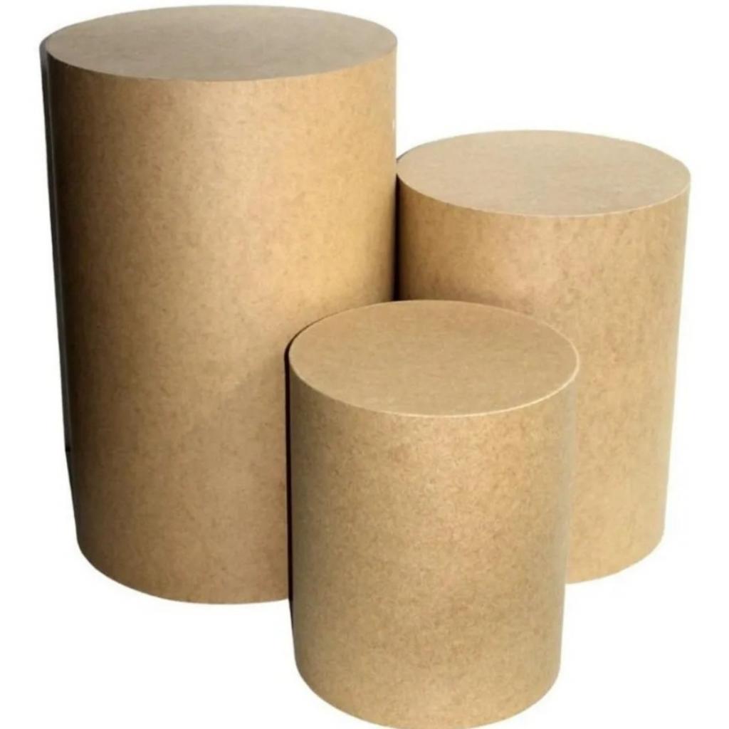 Trio de Cilindros MDF
