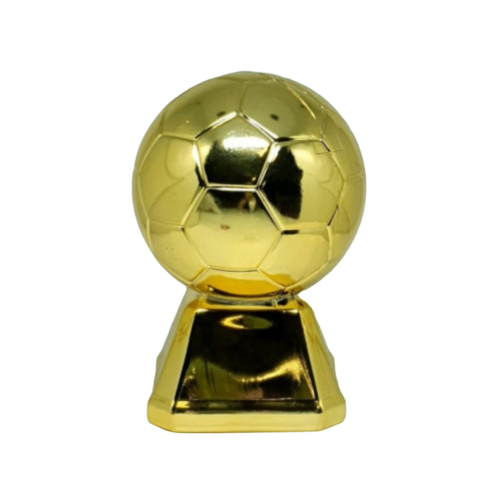 Troféu Bola de Ouro Plástico