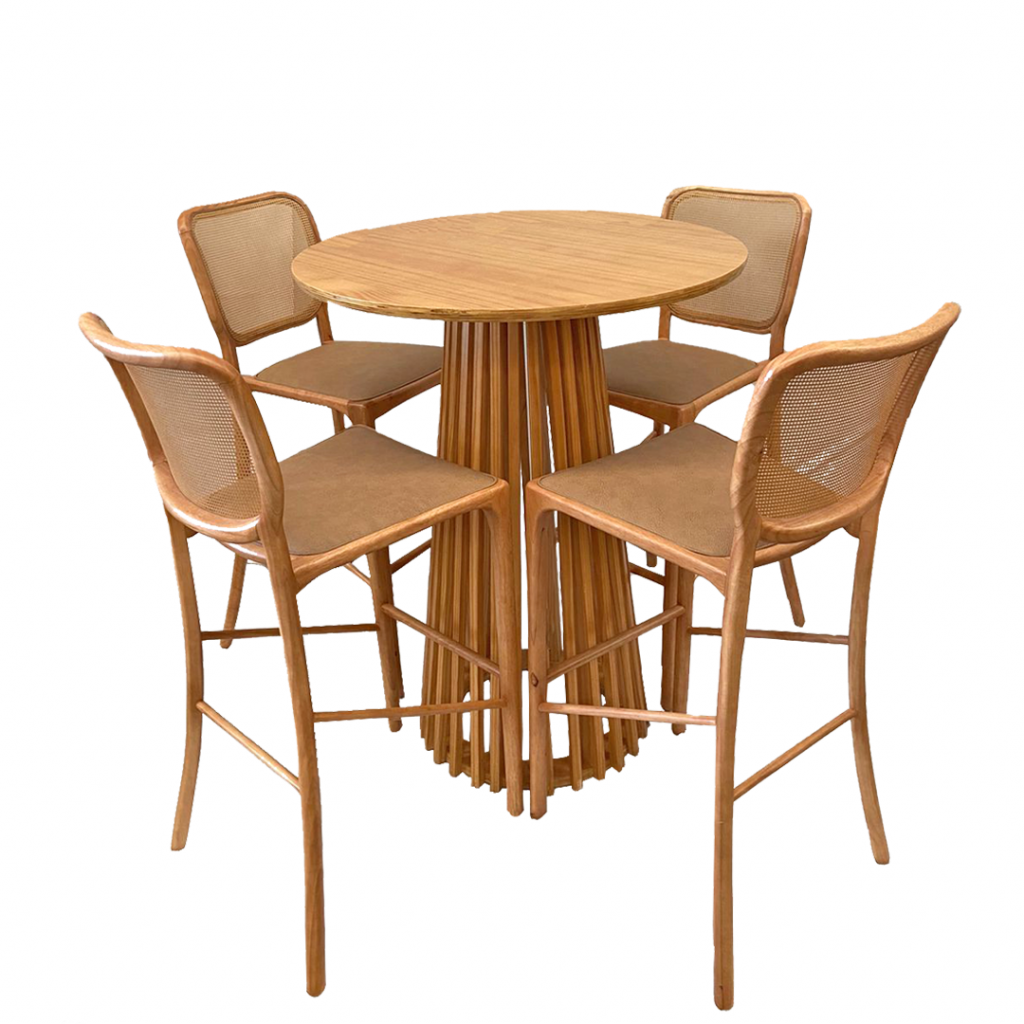 BISTRÔ ALTA POP COM 4 BANQUETAS RIO DE JANEIRO