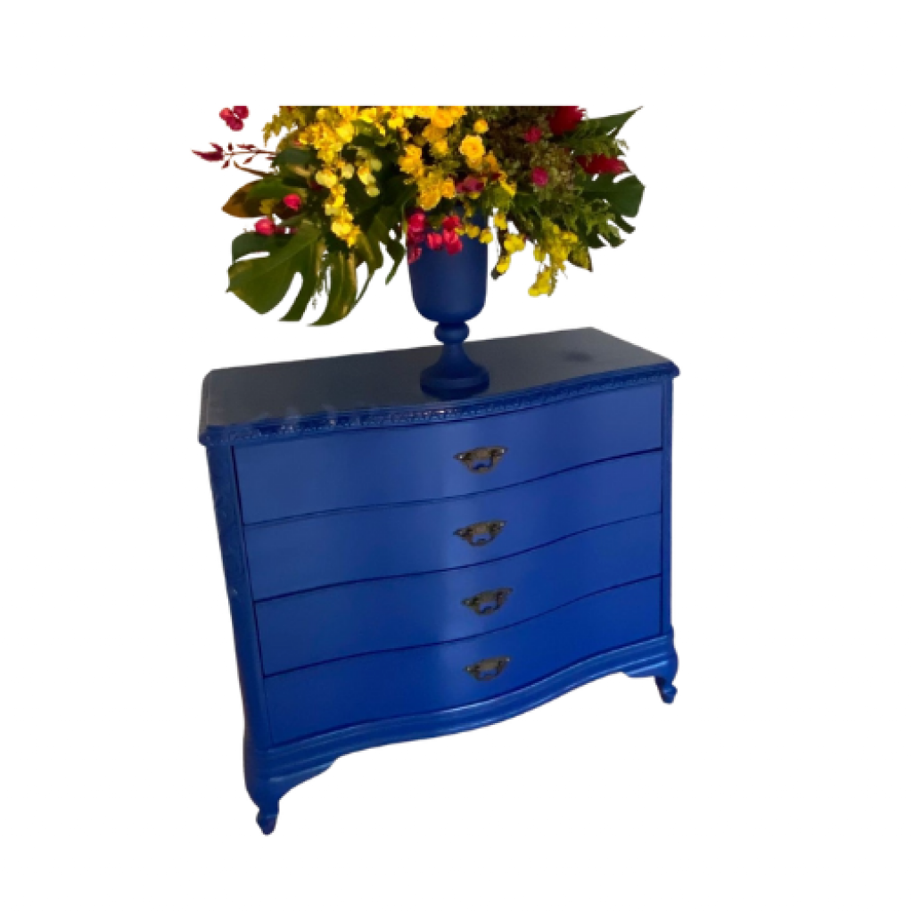 COMODA COLONIAL AZUL