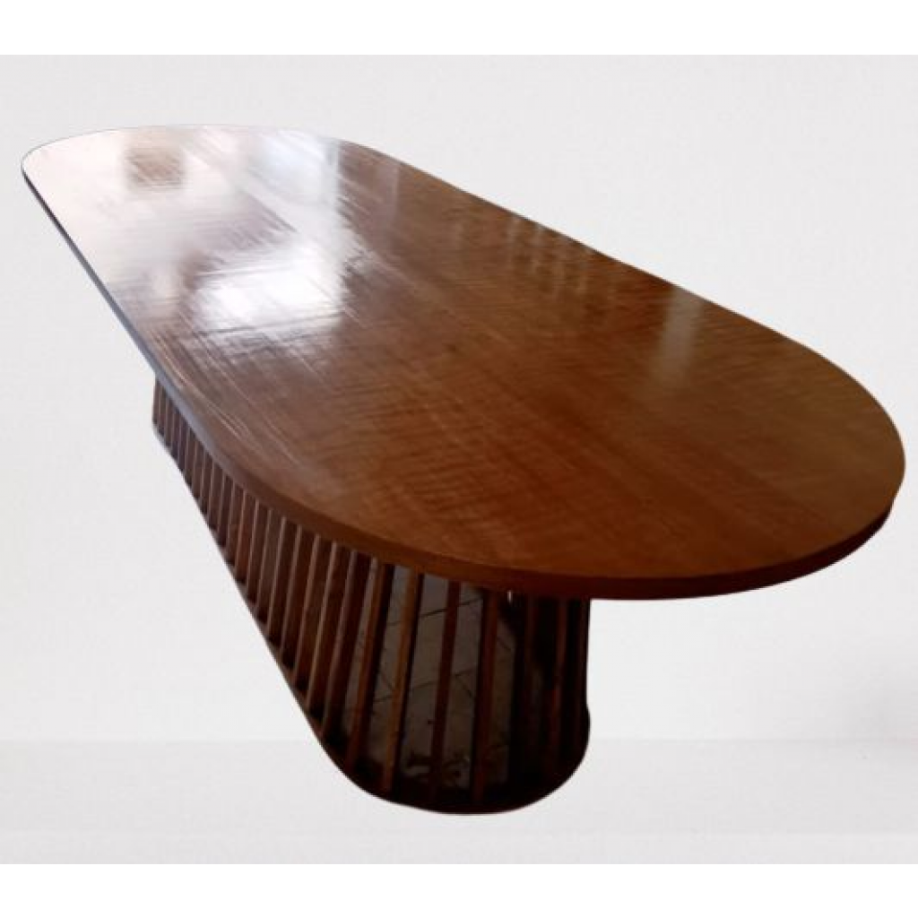 MESA OVAL PALITADA