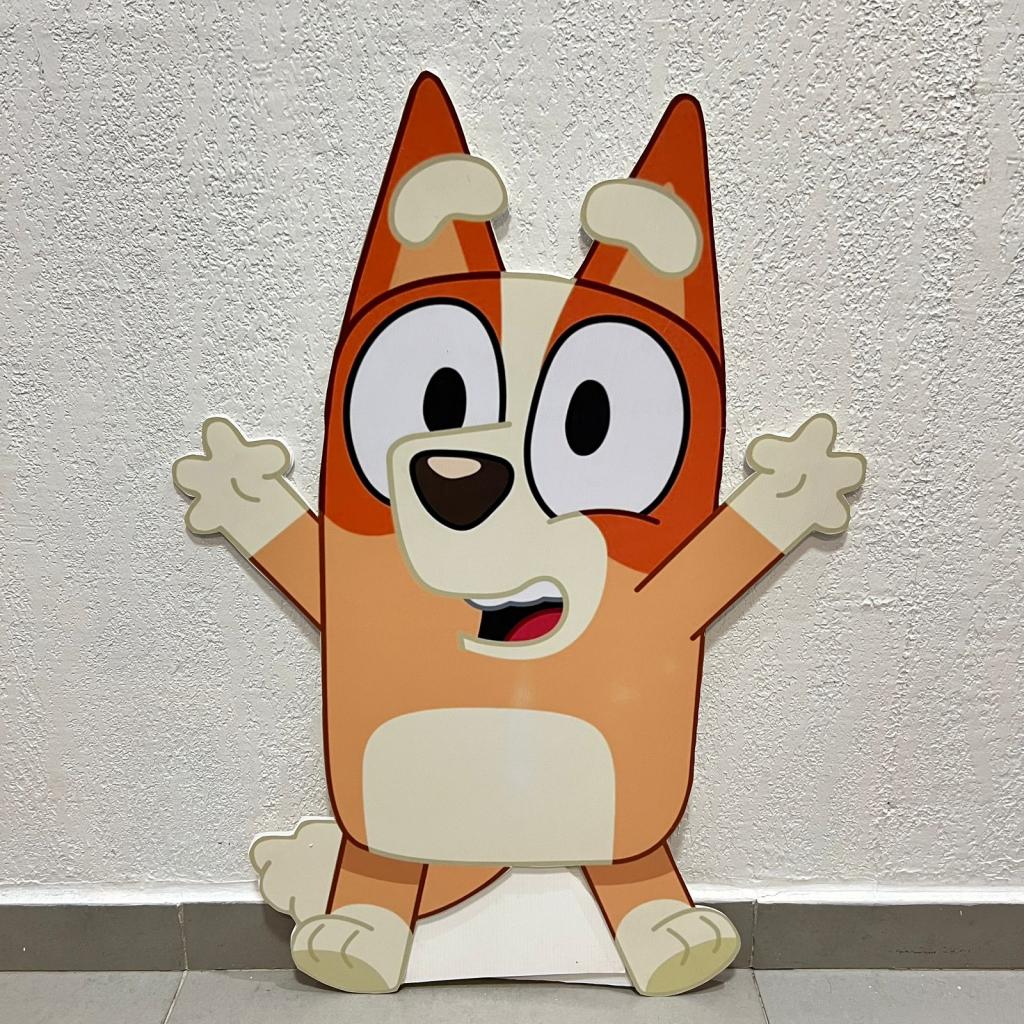 ..Bluey - Display PVC Bingo 80cm (A)x57cm (L) Laranja