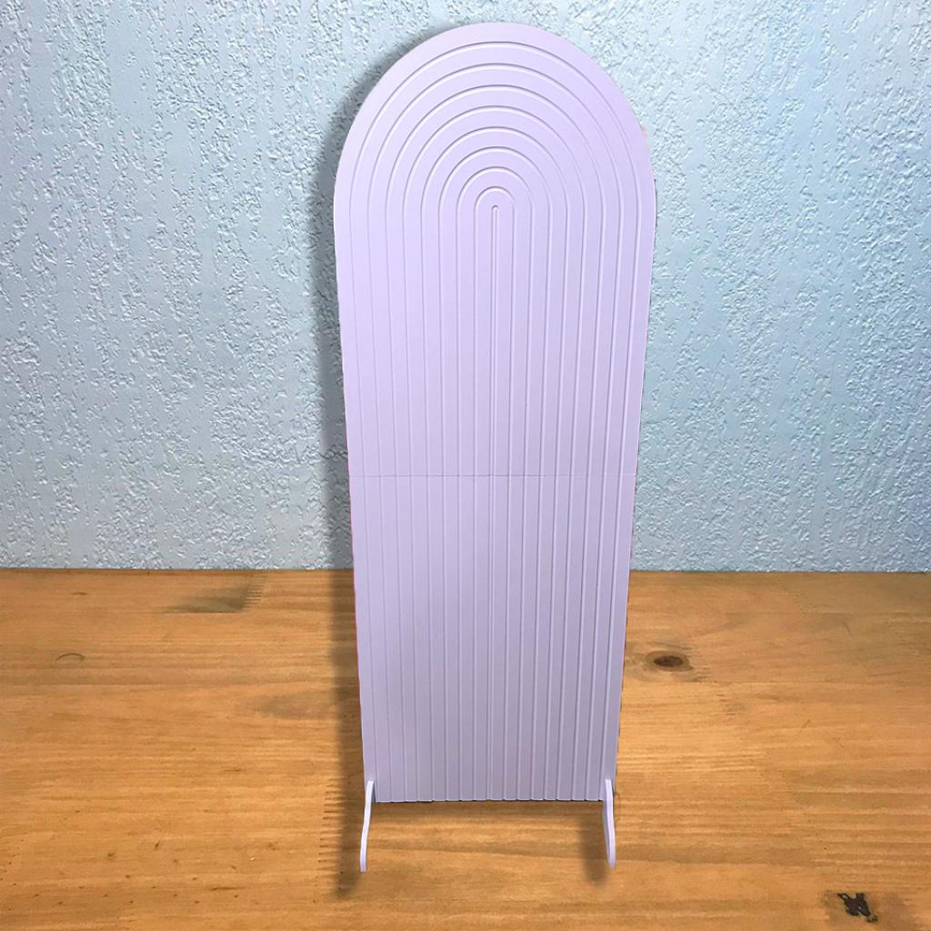 Painel Lilás Frizado Desconstruído 1.85m (A) x 66cm MDF
