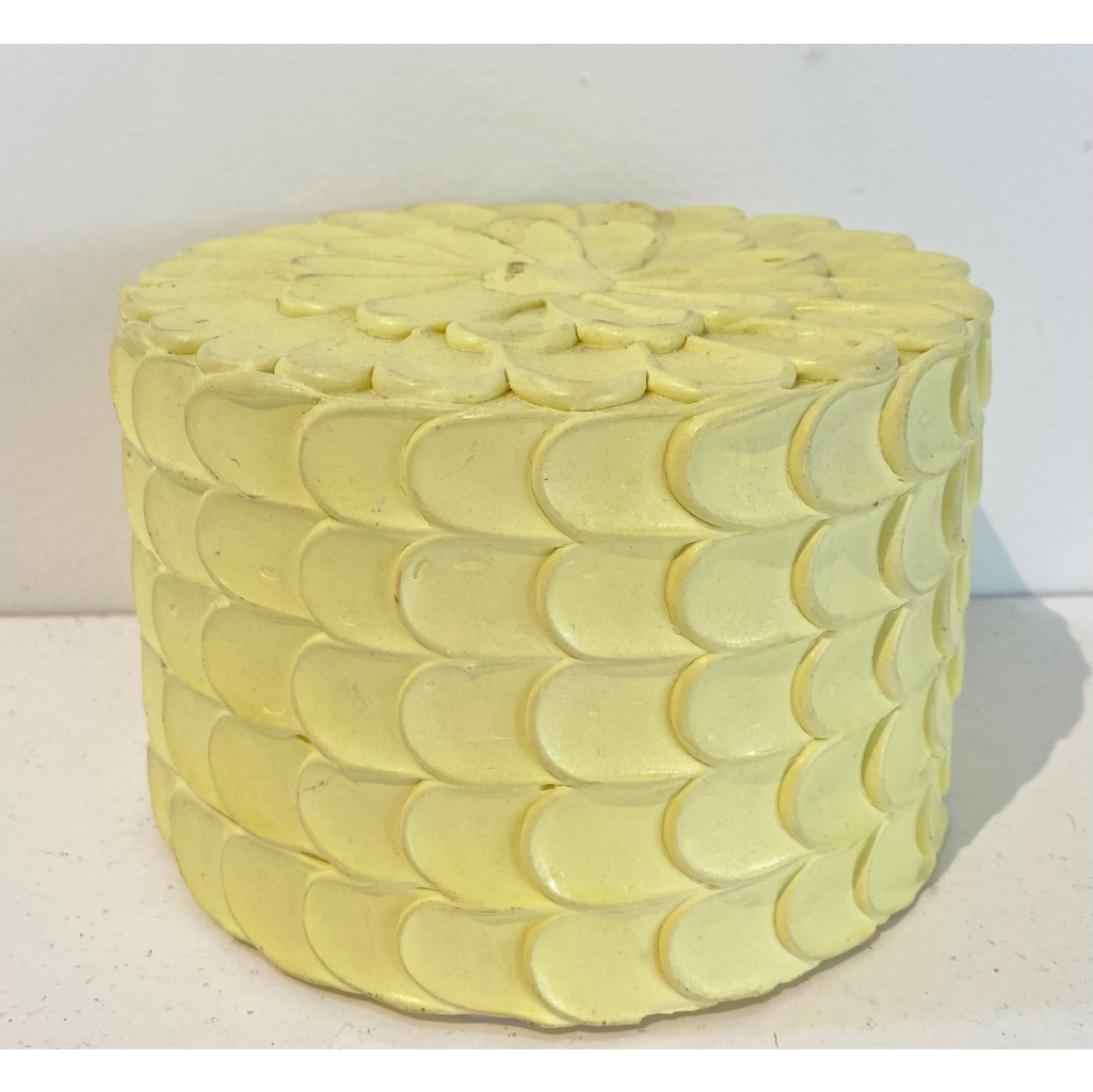 Bolo Amarelo Vial Bolos E Doces: Bolo Amarelo Floral