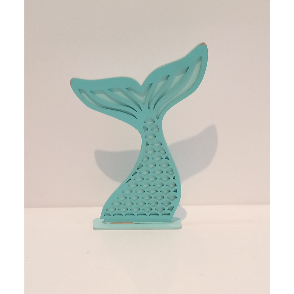 Cauda de Sereia de MDF